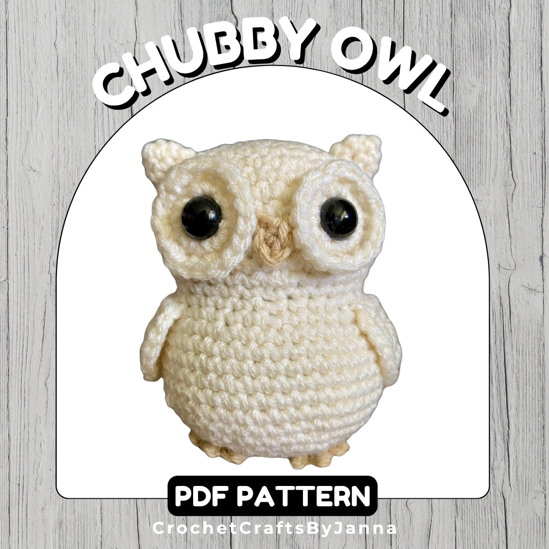 Owl Crochet Pattern – Crochet Crafts By Janna